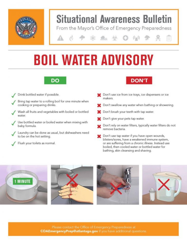 Atlantawatershed.org | Boil water advisory – dos and don’ts flyer ...