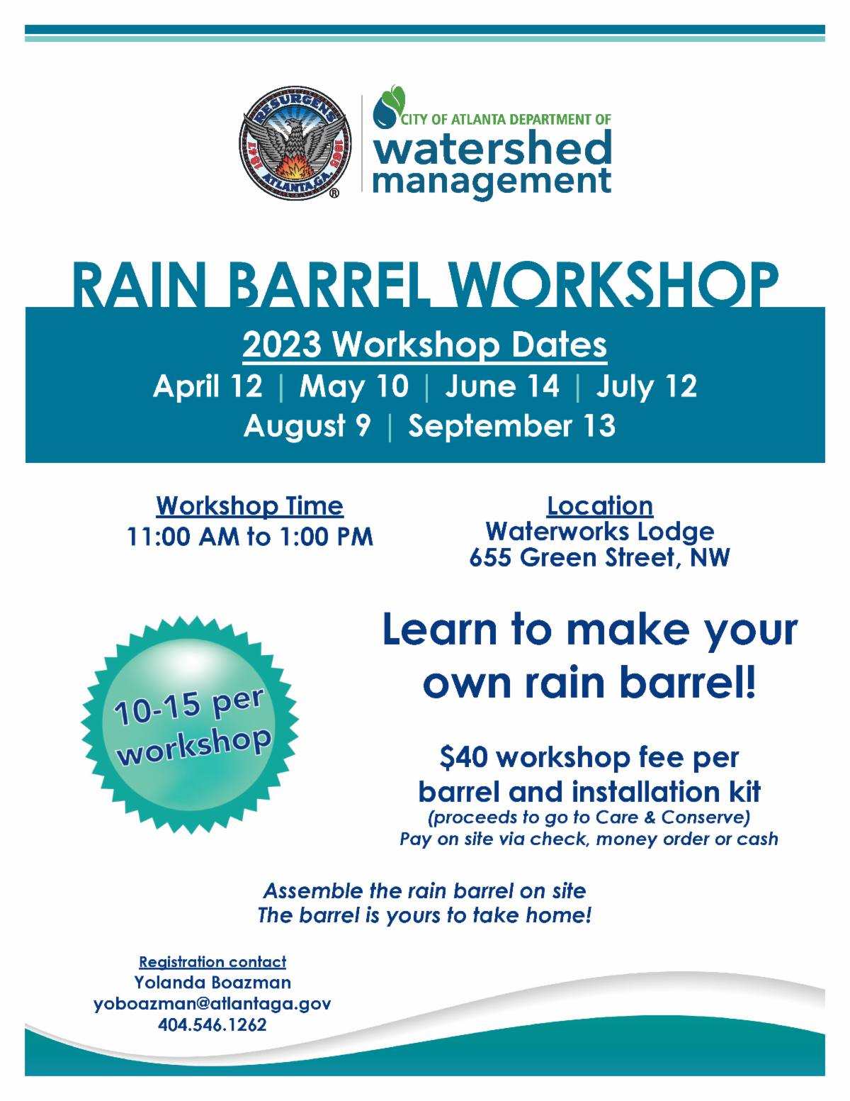 Atlantawatershed.orgRain Barrel Workshops